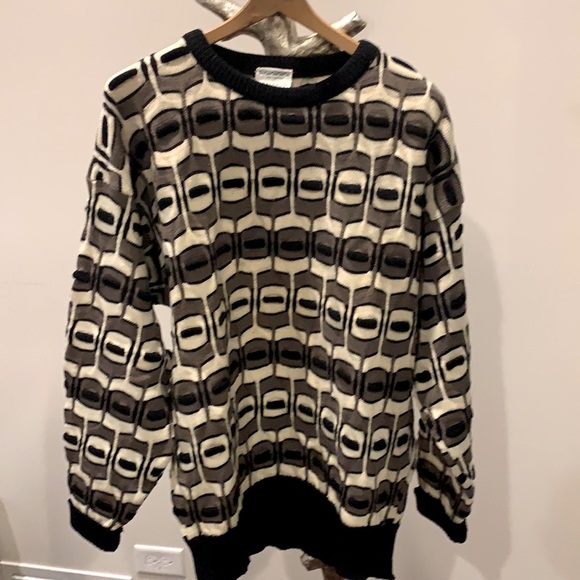 Vintage | Sweaters | Y2k Australian Wool Handknit Coogie Fresh Prince ...